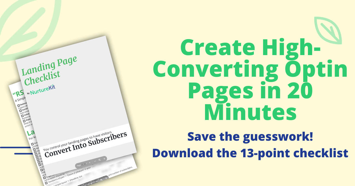 13-Point Checklist - NurtureKit